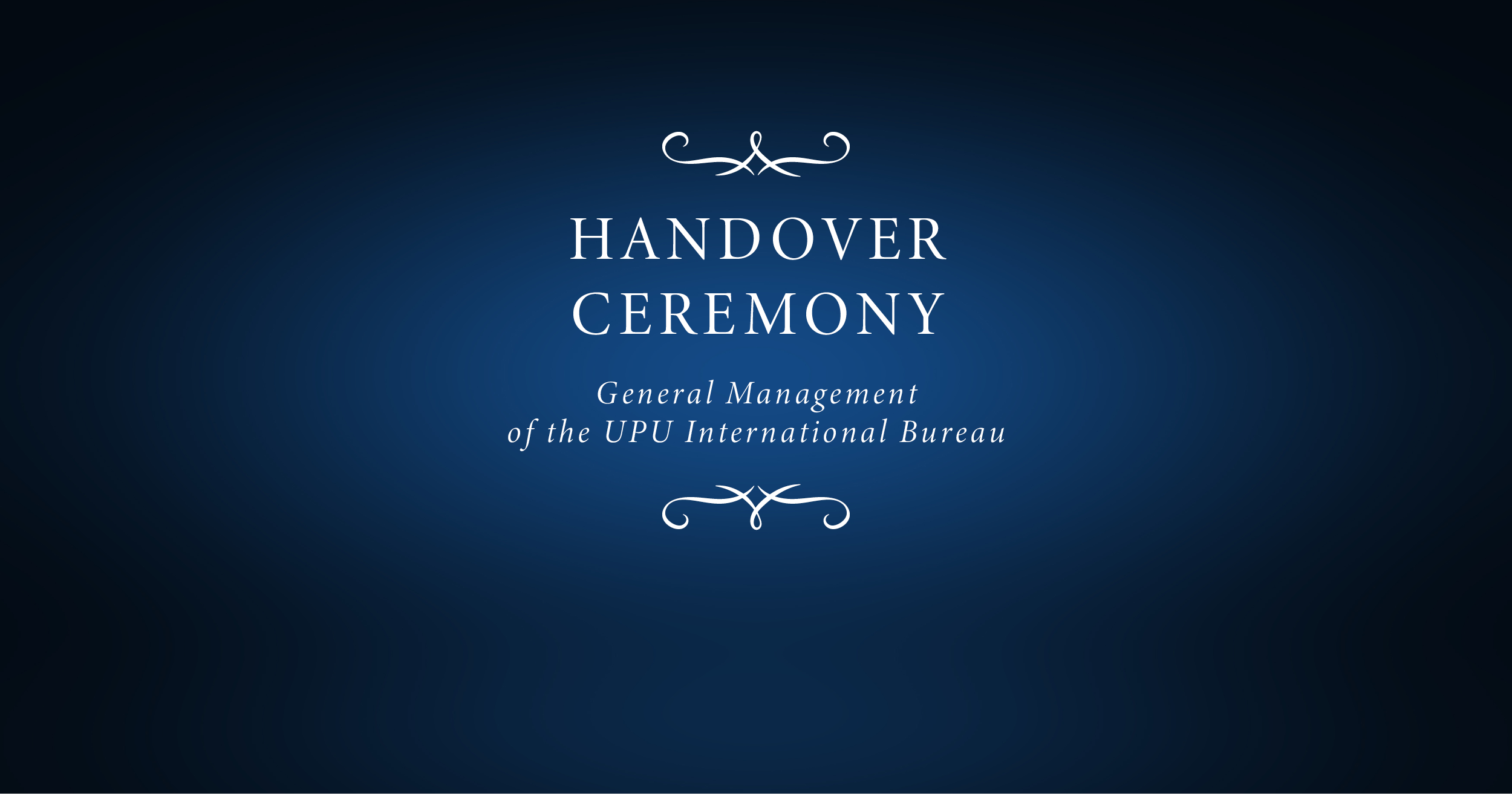 Handover Ceremony